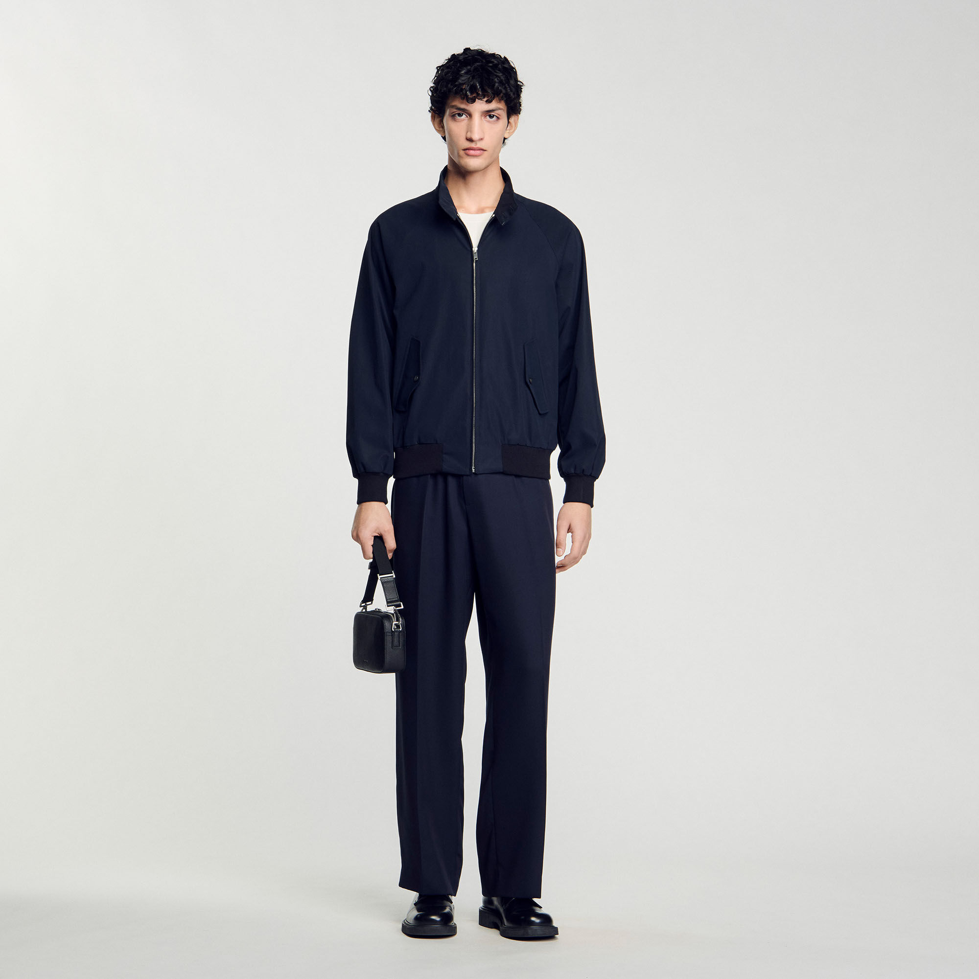 High-neck Jacket - SANDRO Official Site